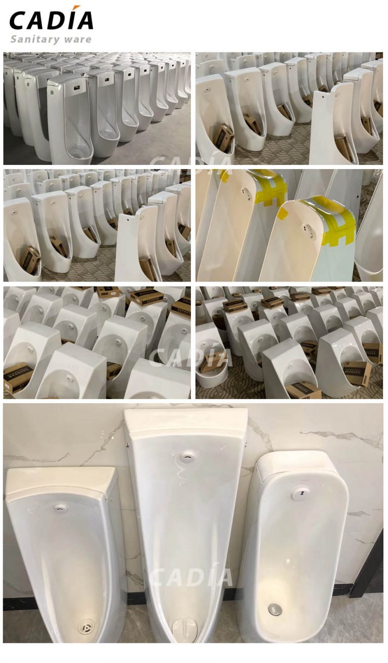 Bathroom Smart auto flush Porcelain Standing Floor Mounted Urinal For ...